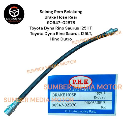 Jual PHK Selang Rem Belakang Brake Hose Rear 90947-02B78 Toyota Dyna Rino Saurus 125HT, Toyota ...