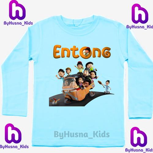 Jual LENGAN PANJANG KAOS ANAK BAJU ANAK ENTONG ANIMASI KARTUN ANAK ...