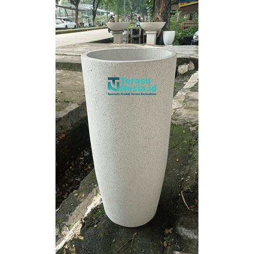 Jual Invoice Pot Teraso Tipe Tabung | Pot terazzo Outdoor Indoor ...