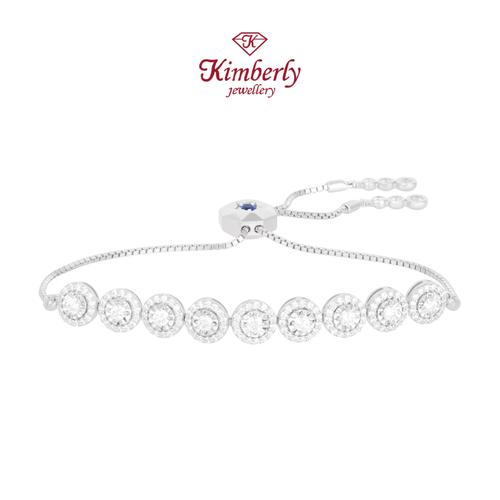 Promo Gelang Rantai Berlian Solitaire Model Serut KBE1213881 - Kimberly ...