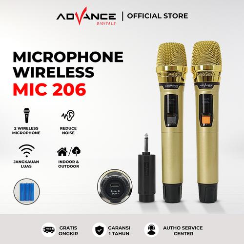 Promo Advance Mic-206 / Advance Mic-208 / Advance Mic-209 Dual ...
