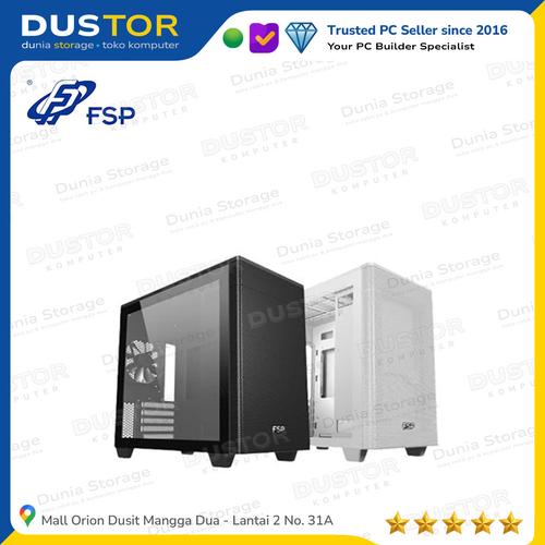 Jual CASING FSP CST360 (M-ATX, USB3.0 x 2, Type-C, Include Fan 2x120mm ...