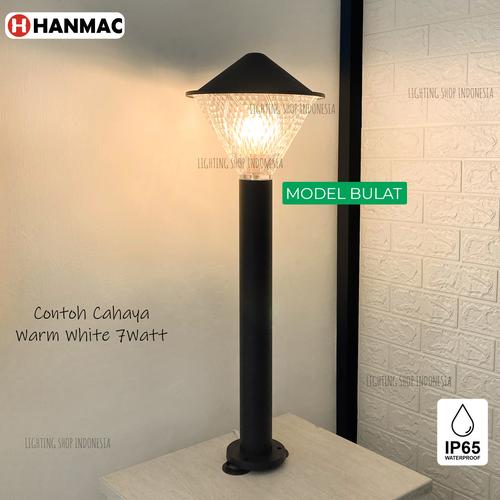 Jual Lampu taman standing 80cm waterproof acrylic texture mewah stand ...