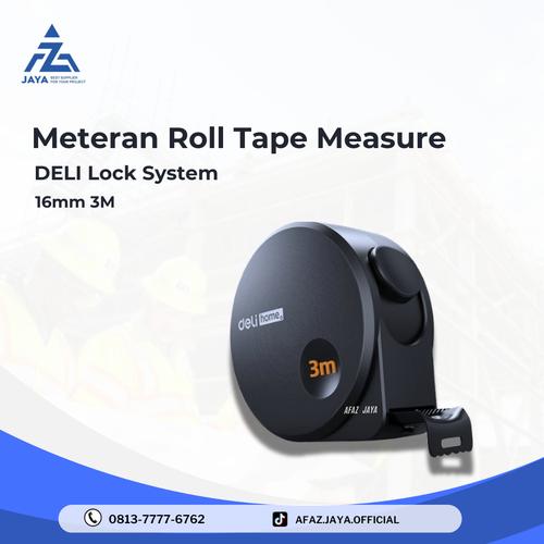 Promo METERAN ROLL 16MM 3M MERK DELI HOME MEASURE TAPE - Jakarta Barat ...