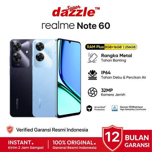 Promo HP Realme Note 60 8/256 6/128 4/64 GB Garansi Resmi 12 Bulan ...