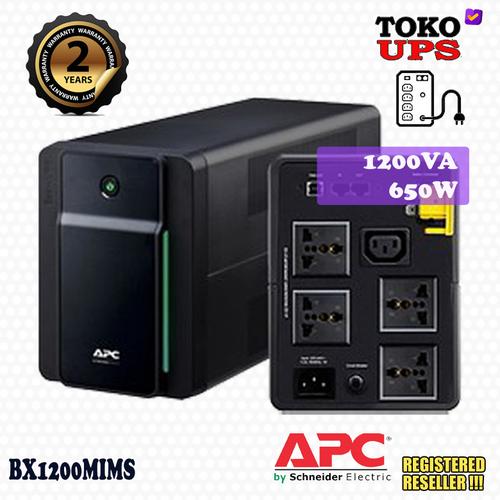 Promo UPS APC BX1200MI-MS BX1200 1200VA 650W USB - Bubble+Kayu Cicil 0% ...