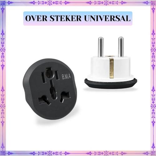 Jual Over steker universal sambungan colokan listrik universal Adapter ...