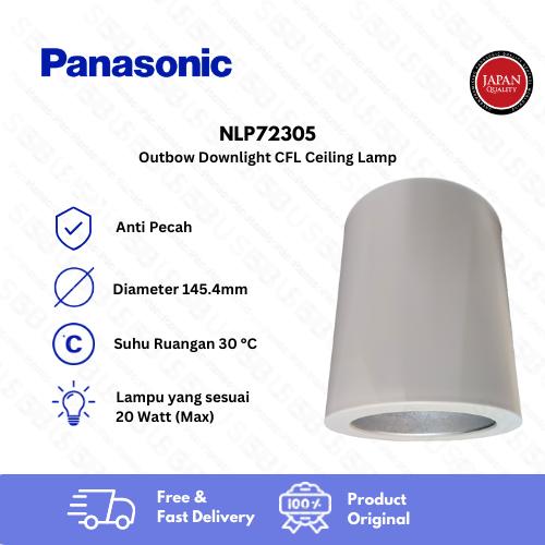 Jual Outbow Downlight CFL Ceiling Lamp Panasonic NLP72305 - White ...