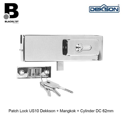 Jual Patch Fitting Lock US10 Dekkson + Cylinder - Kota Tangerang ...