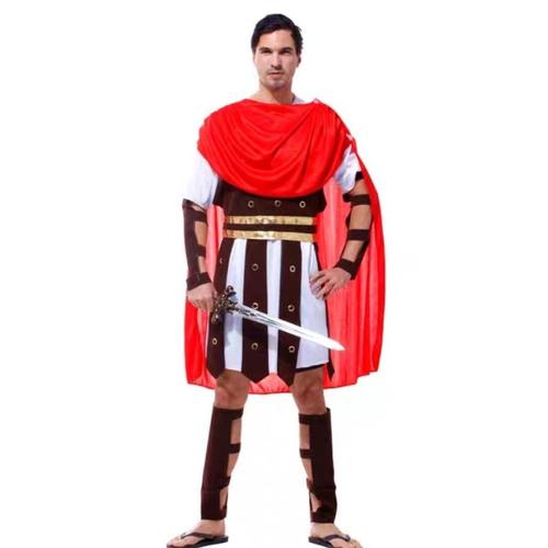 Jual BERKUALITAS ROMAN GLADIATOR MAN COSTUME KOSTUM PRIA TENTARA ROMAWI ...