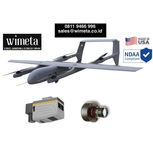 Jual Draco RTK VTOL with LiDAR (1500m) and Hyperspectral camera ...