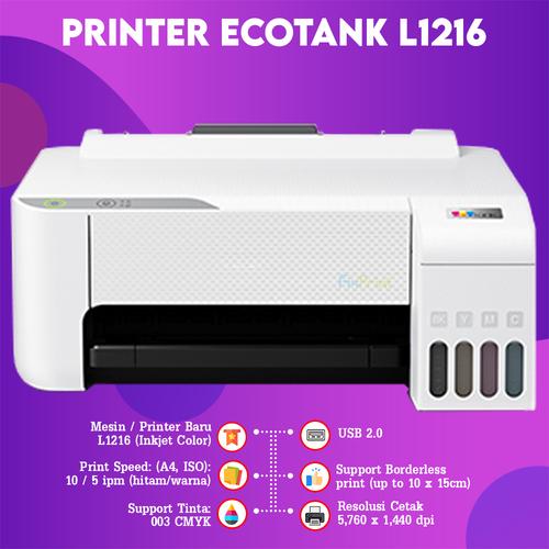Promo Epson Printer L121 Hitam Print Warna Infus Modif Inktank Pabrik ...