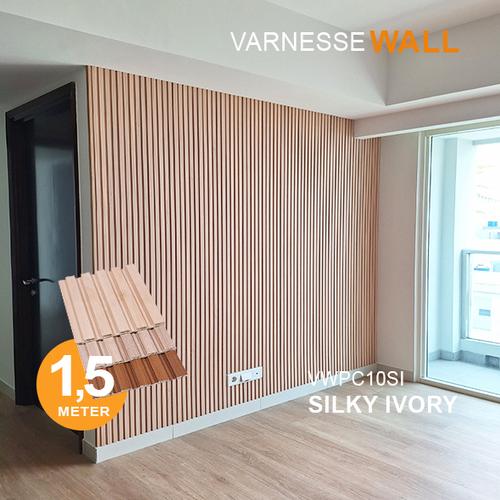 Jual VARNESSE WALL WPC WOOD PANEL WALLPANEL - BLACK-10MM - Jakarta ...