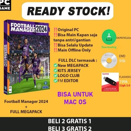 Jual Football Manager 2024 Pc Original / Fm 24 / Fm 2024 Pc With ...