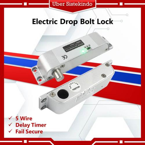 Jual Dropbolt Pintu Kayu Fail Secure - Electric Lock Drop Bolt Access ...