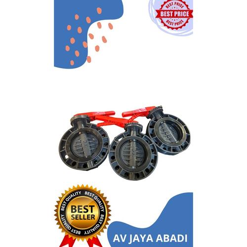 Jual Butterfly Valve PVC 4" Inch DN100 Jis 10K - Jakarta Barat - AV ...