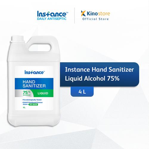 Jual Instance Hand Sanitizer Liquid Alcohol 75% 4L - Isi 1 - Jakarta ...
