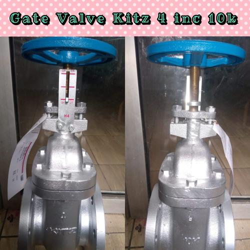 Jual Gate Valve fchi 4 inc 10k KITZ / get valve body kecil - Jakarta ...