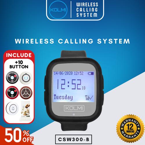 Promo RETEKESS Watch Paging Wireless Calling System Pager Portable ...