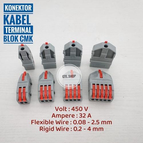 Jual Connector Terminal CMK Konektor Kabel WAGO Konektor Kabel Listrik ...