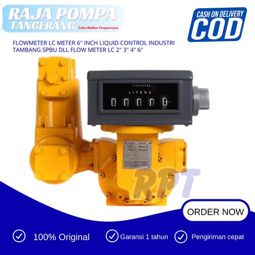 Jual FLOWMETER LC METER 4" INCH LIQUID CONTROL INDUSTRI TAMBANG SPBU ...