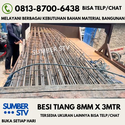 Jual BESI TIANG 8MM X 3MTR FULL / BESI TIANG COR 8MM X 3MTR - Jakarta ...