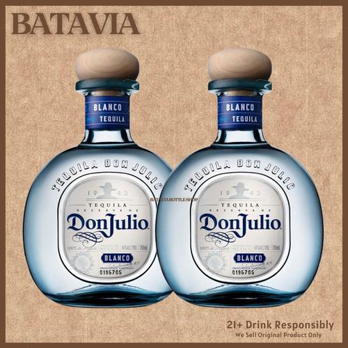 Promo Twin Don Julio Blanco Tequila 700ml - 2 Botol Cicil 0% 3x ...