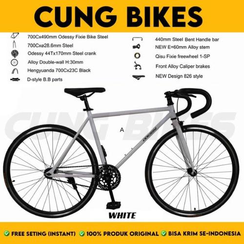 Jual Sepeda Fixie Odessy 1050s Doltrap - Merah - Jakarta Barat - Cung ...
