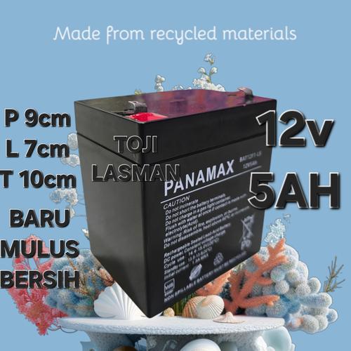 Jual ( ACCU 12V 5AH ) AKI BATU BATERAI BATTERY BATRE 12V5AH 12V4AH 12V4 ...