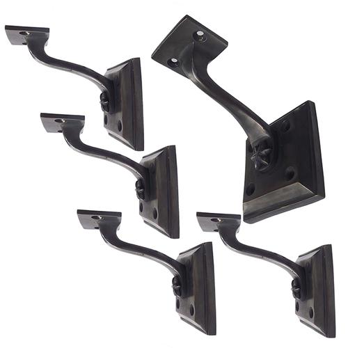 Jual Set of 5 pcs - 4" Penyangga Rel Pegangan Tangga Kuningan Asli ...