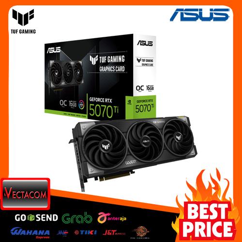 Jual VGA CARD ASUS TUF GAMING GeForce RTX 5070 Ti 16GB GDDR7 OC EDITION - TUF GAMING RTX 5070Ti ...