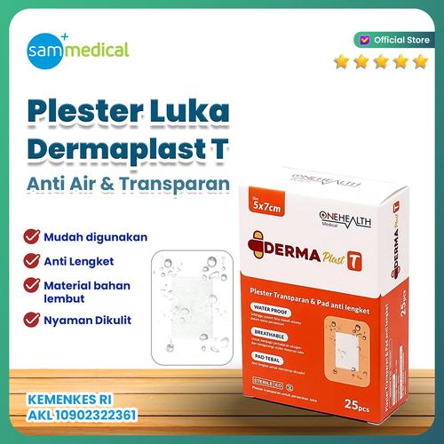 Jual One Health Dermaplast T / Plester luka Anti Air / Plester Luka ...