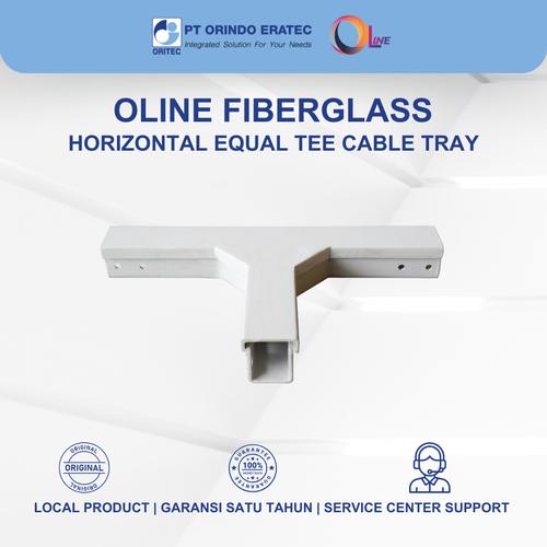 Jual OLINE FIBERGLASS HORIZONTAL EQUAL TEE CABLE TRAY | Cable Support ...