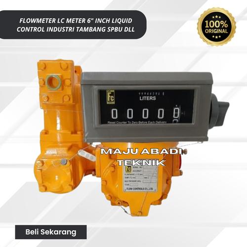 Jual FLOWMETER LC METER 6" INCH LIQUID CONTROL INDUSTRI TAMBANG SPBU ...