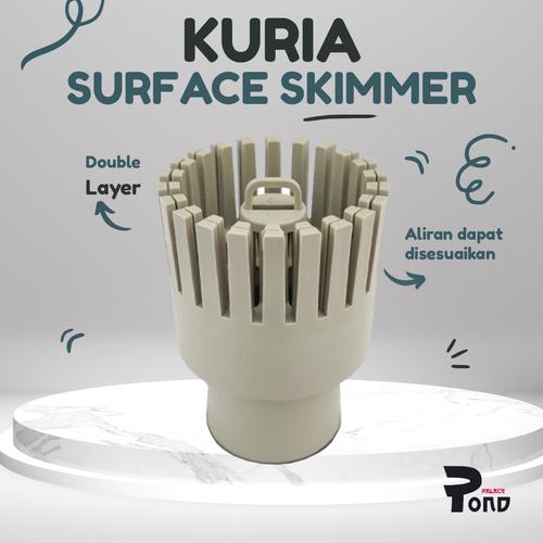 Jual Surface Skimmer Pond Koi Adjustable Kuria Skimer Kolam Ikan 2 Inch ...