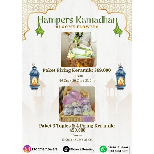 Jual HAMPERS LEBARAN IDUL FITRI KERANJANG ROTAN ISI PAKET 3 TOPLES DAN ...