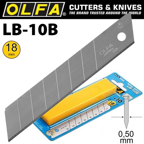 Jual Refill Blade Olfa LB-10B 18 mm Spare Blade (10 Pcs) - Jakarta Barat - KC TOOL | Tokopedia