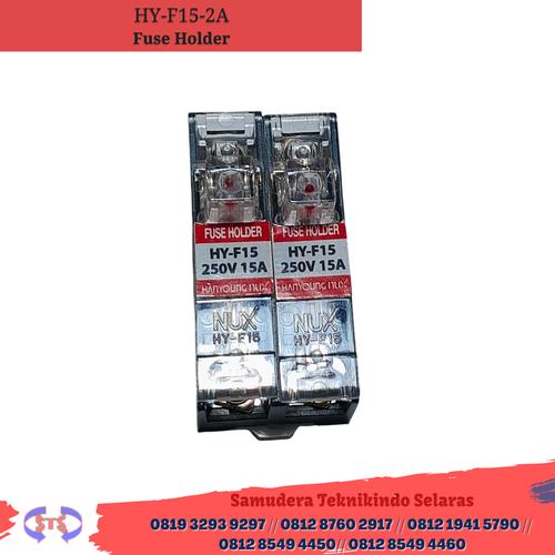 Jual Hanyoung HY-F15-2A Fuse Holder Rating 15A 250VAC 2 Dudukan Fuse - Kab. Bekasi - SAMUDERA ...