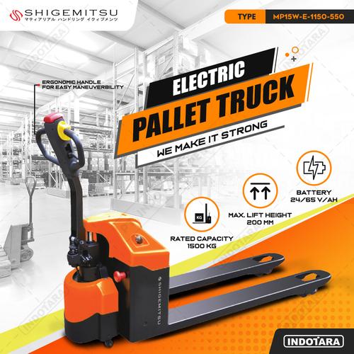 Promo Pallet Truck elektrik 1.5 Ton / Ton Shigemitsu Warehouse ...