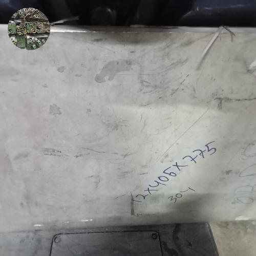 Jual PLAT STAINLESS TYPE 304 TEBAL 12MM UKURAN 405x775MM (40,5 X 77,5CM ...