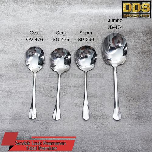 Promo Sendok Lauk Prasmanan Serving Spoon Stainless Tebal Premium ...