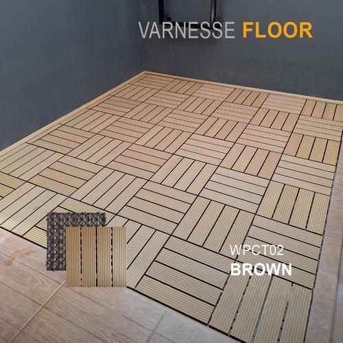 Jual WPC TILE FAST DECOR DIY DECKING - TEAK - Jakarta Barat - Idecor ...