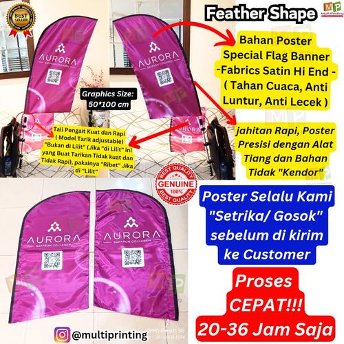 Jual Flag Banner (Vest Running) + Tas Bendera (Lari Marathon / Promosi ...