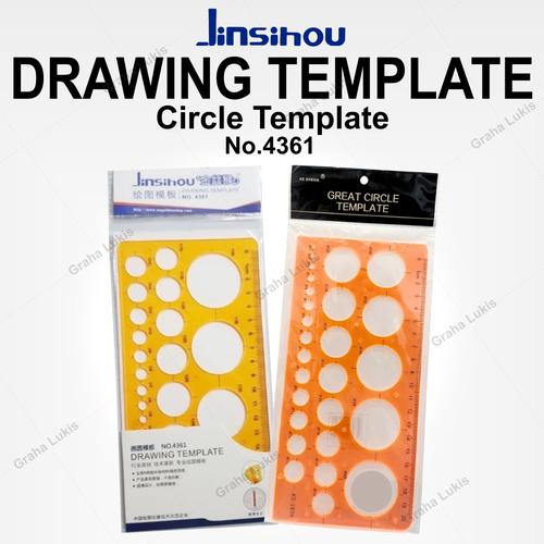 Jual Circle Template - Mal Lingkaran - Jinsihou - Kota Bandung ...
