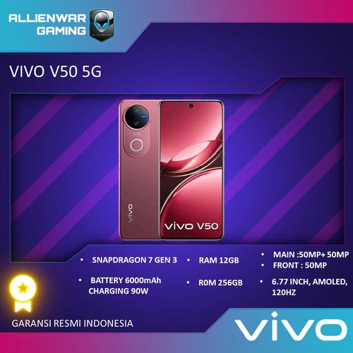 Promo Vivo V50 5G 12Gb/256Gb Garansi Resmi - NON BUNDLE, BLACK ...