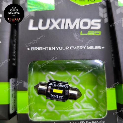 Jual Lampu LED Plafon Luximous Kabin Mobil canbus Luminos LED 31 mm ...