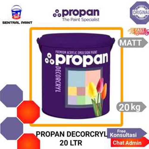 Jual PROPAN DECORCRYL DI-400 CAT TEMBOK INTERIOR 20 LITER - ROMULUS ...
