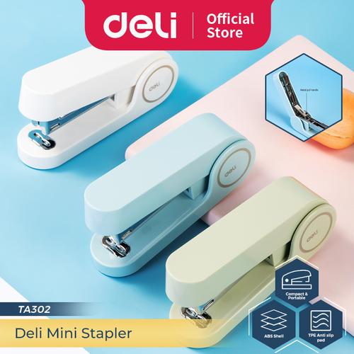 Jual Deli Stapler / Staples Kapasitas 12 Lembar Bahan Tebal TA302 ...