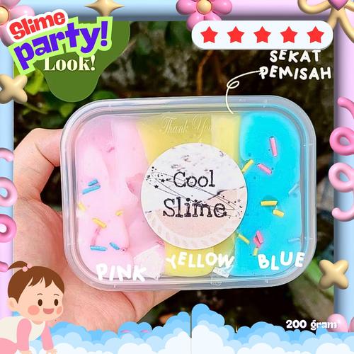 Promo Slime Party Meses Original Slime Tofu Pudding Slime - 100 gram (bulat - Kota Medan ...