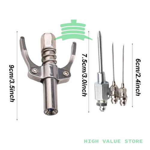 Jual HOT SALE Grease Butter nozzle Tool set butter gun oil injection ...
